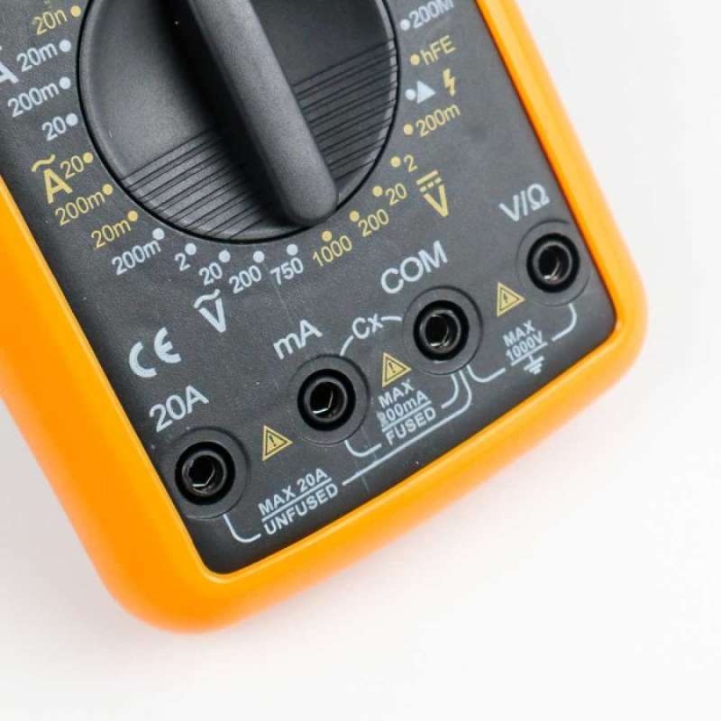 Promo DIGITAL MULTIMETER MULTITESTER AVOMETER DT9205A LAYAR BESAR BIG ...