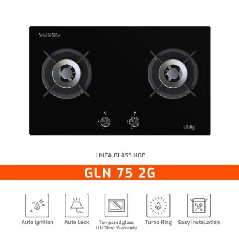 Jual Kompor Tanam Gas 2Tungku Built In Gas Hob Linea Teka GLN 75 2G di ...