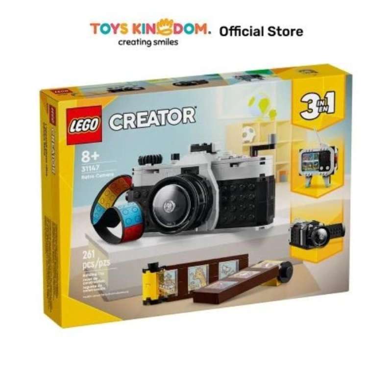 Jual LEGO Creator Retro Camera 31147 di Seller Toys Kingdom Indonesia ...