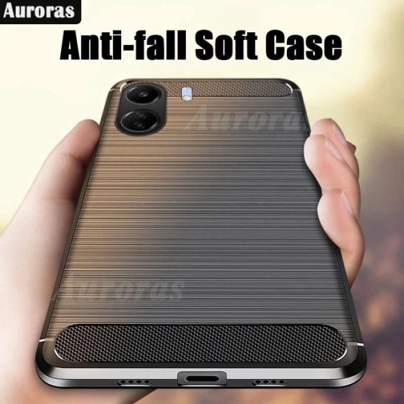 Jual CASE REDMI 13C POCO C65 CARBON FIBER CASING RUGGED SHOCKPROOF ...