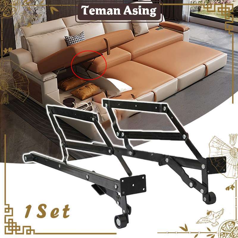Promo 1 Set Engsel Lipat Sofa Bed Rel Geser Dengan Alur / Sofa Bed ...