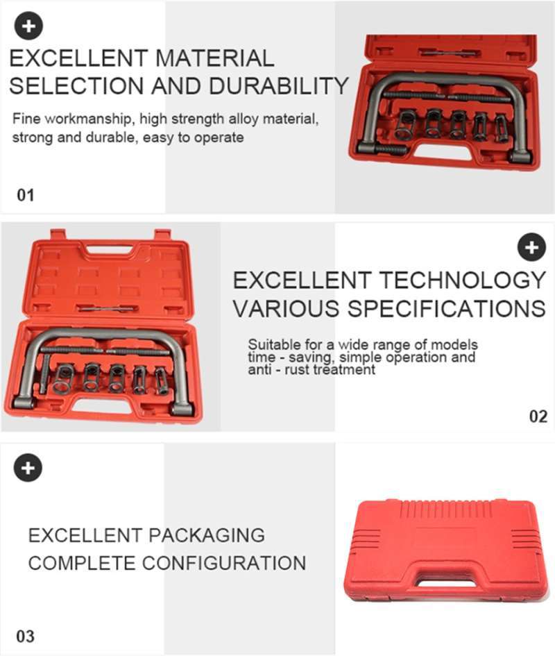 Promo 10 Buah Kit Kompresor Per Katup Alat Pelepas Dan Penginstal Untuk ...