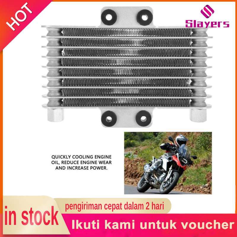 Promo Aluminium 125Ml Engine Oil Cooler Pendingin Radiator untuk 125CC ...