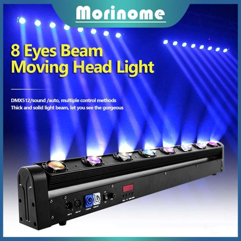 Promo moving head Rotation LED Light LED moving beam bar 8*10W Audio control, Automatis, dmx 512 ...