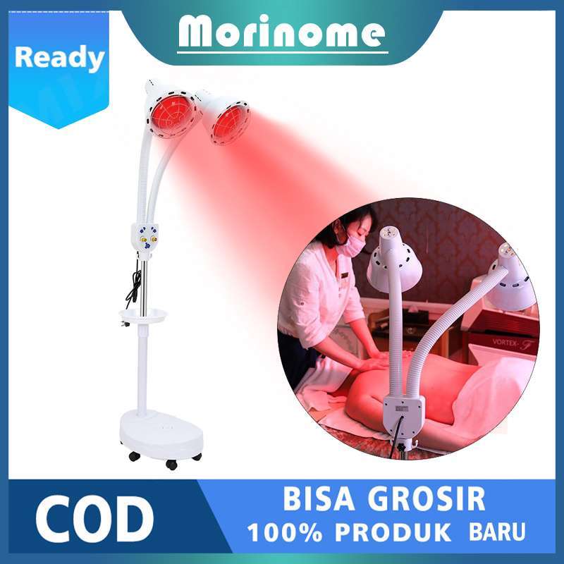 Promo Lampu fisioterapi inframerah kepala ganda 275W*2 Alat fisioterapi ...