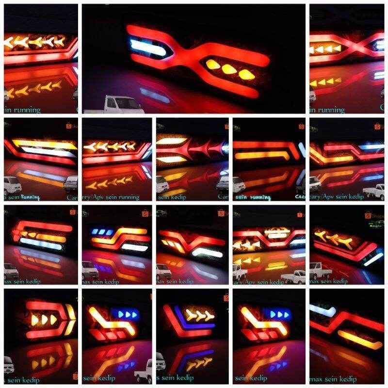 Promo lampu rem belakang variasi LED Mega cargo/AVP - carry Diskon 27% ...