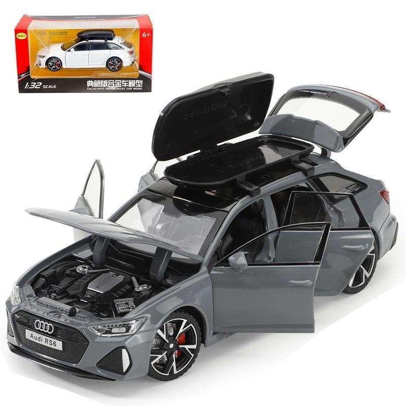 Jual DIECAST AUDI RS6 AVANT SPORT 1:32 LENGKAP DENGAN BOX AKRILIK ...