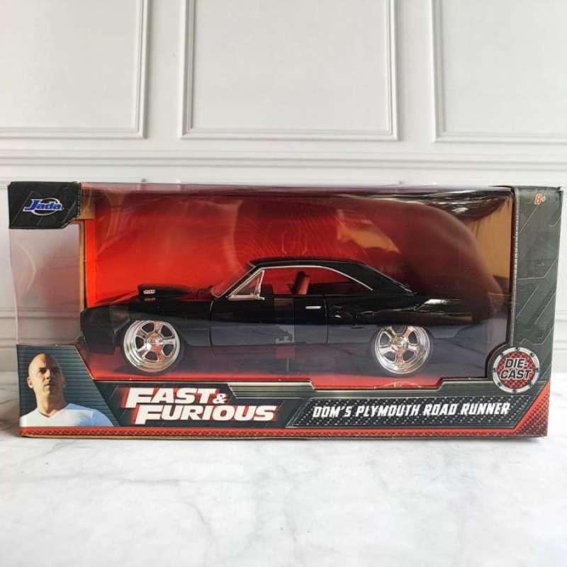 Jual JADA Fast & Furious 1:24 Dom's Plymouth Chevy DODGE CHARGER IMPALA ...