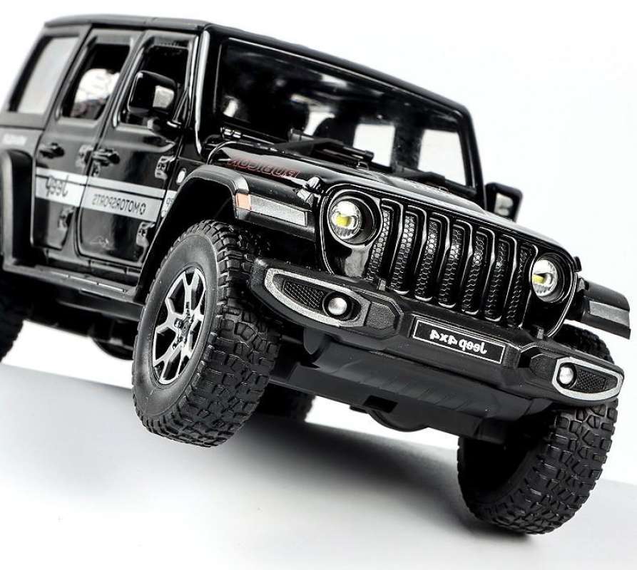 Jual Twh Diecast 1:22 Mobil Jeep Wrangler Rubicon / Sahara 4 Pintu ...