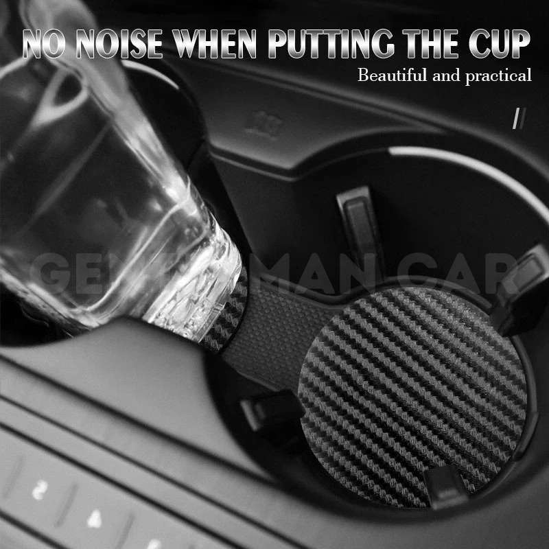 Promo Cup Holder Anti Slip Carbon (2 Pcs) Alas Tatakan Premium Car ...