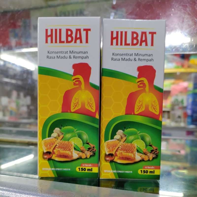 Jual Hilbat Konsentrat Obat Batuk,Pilek Rasa Madu&Rempah 150ML di ...