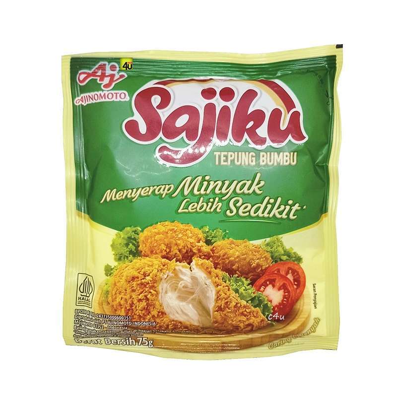 Promo Sajiku - Tepung Bumbu Less Absorb Oil - 75 gr Diskon 33% di ...