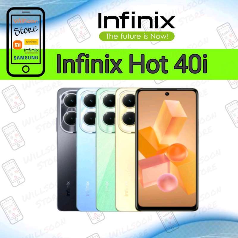 Jual Infinix Hot 40i 8/256 GB Garansi Resmi - Hijau di Seller Willsoon Store - Tegal Alur, Kota ...