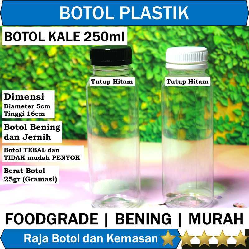 Jual Botol Kale 250ml Bulat LN Diameter Besar minuman 250 ml kale250 ...