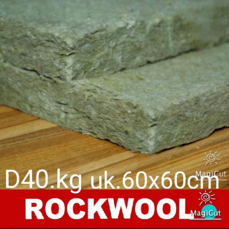 Promo ROCKWOOL PEREDAM SUARA DENSITY 40 D60 D80 D100 (60 60 TEBAL 2,5CM ...