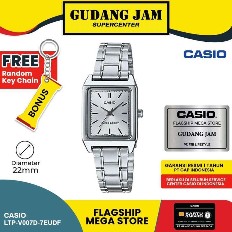 Promo Casio General Ltp-v007d-7eudf Ltp-v007d Ltp-v007 Ltpv007d Ltpv007 Diskon 35% Di Seller ...