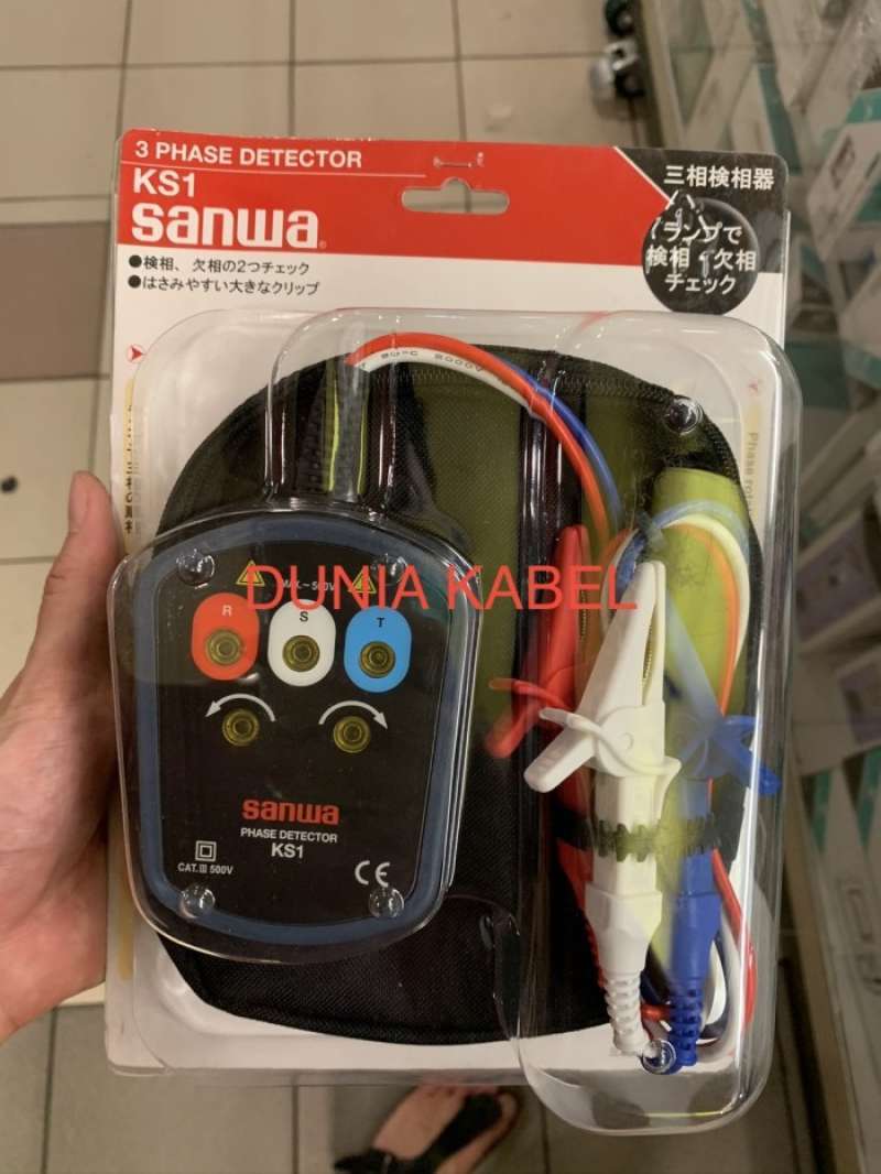 Promo PHASE SEQUENCE CHECKER DETECTOR SANWA KS1 KS-1 JAPAN 3 FASA PHASE! Diskon 50% di Seller ...