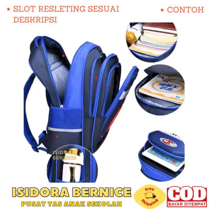 Jual Tas Anak Sekolah Laki Laki Ransel Anak TK PAUD Bahan Nilon Premium ...