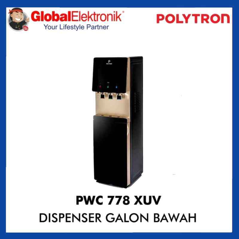 Jual DISPENSER POLYTRON PWC 778 XUV GALON BAWAH PWC 778XUV [SEMARANG ...