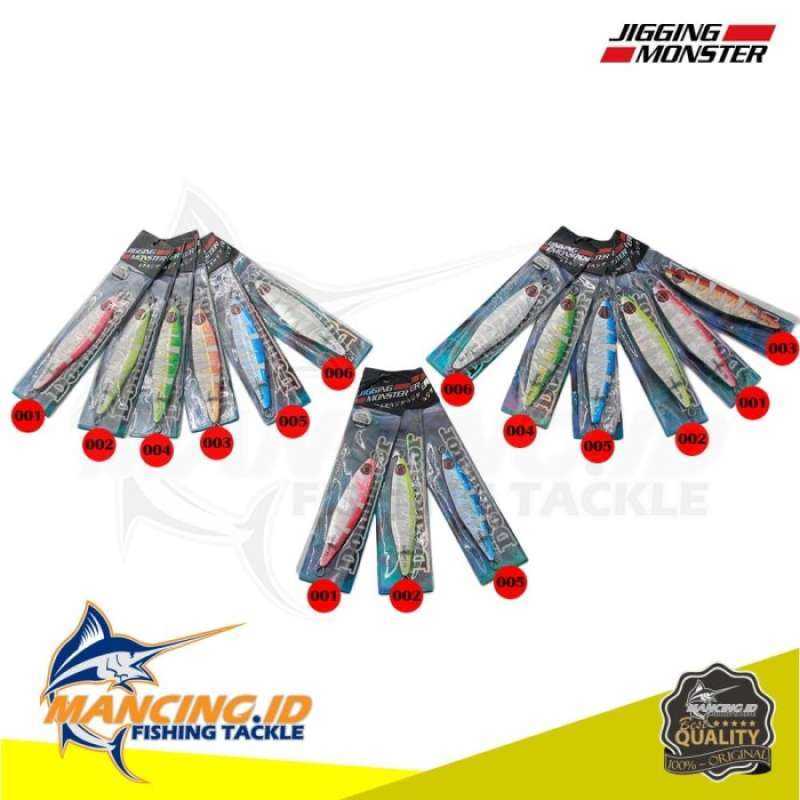 Promo Sale Jigging Monster Dominator 100gr Metal Jig - 003 Diskon 50% ...