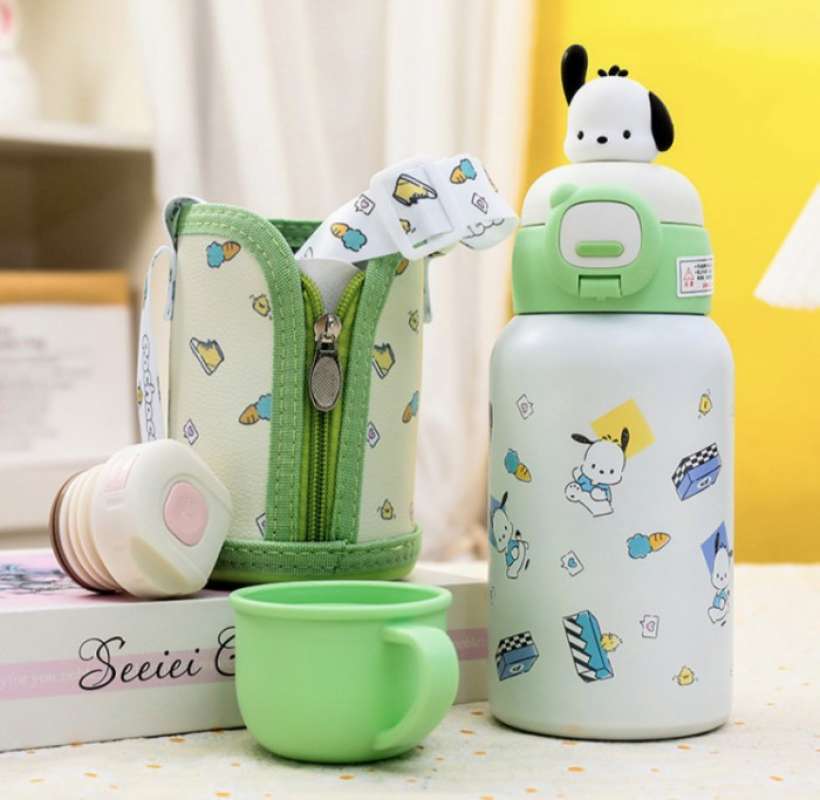 Promo BOTOL STAINLESS 316 THERMOS ANAK DUA TUTUP 500ML CINNAMOROLL ...