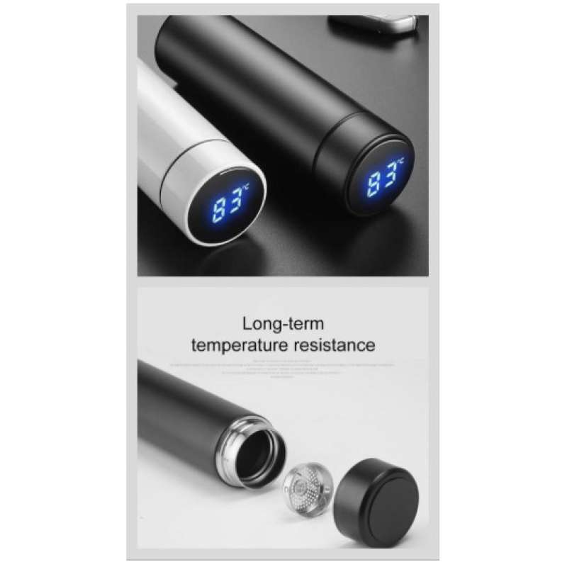 Promo Tumbler Smart Led Temperature 500ml - Putih Diskon 50% Di Seller ...