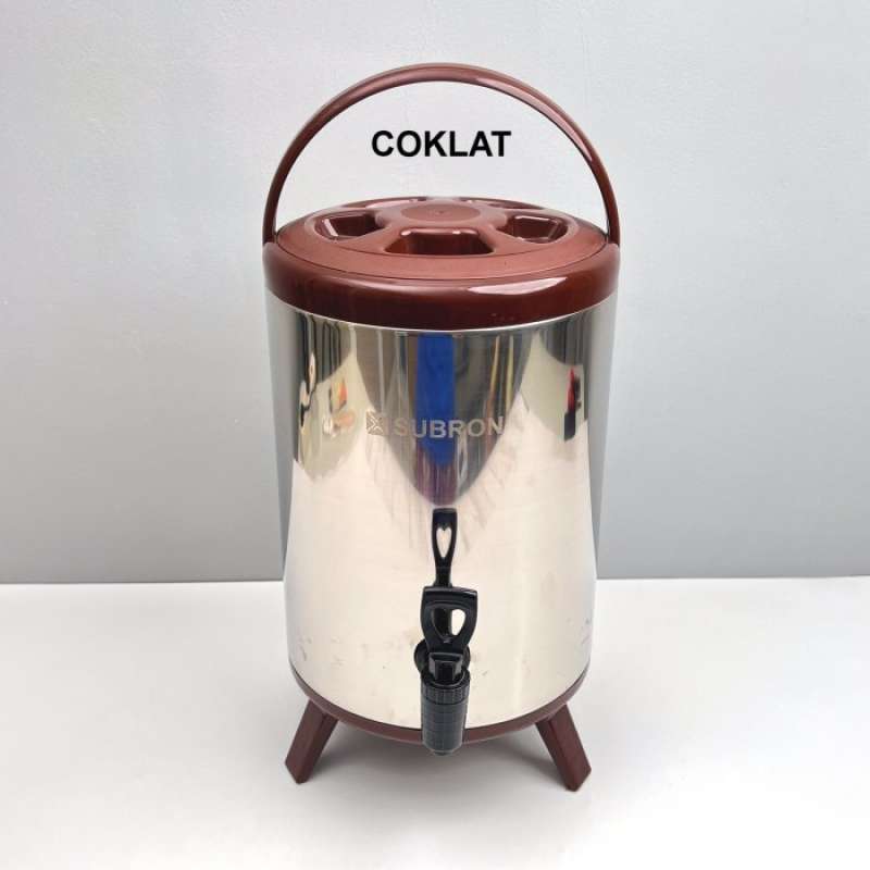 Promo Termos Air Jumbo Stainless Subron Water Jug Dispenser - 8lt Dus ...