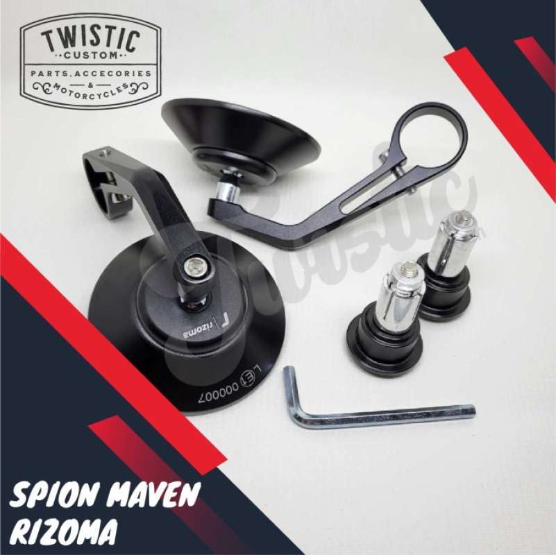 Promo SPION JALU BAR END MAVEN MODEL RIZOMA W175 XSR BENELLI VESPA ...