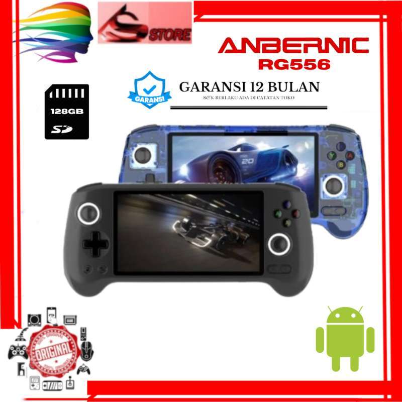 Promo Anbernic Rg556 Retro Handheld Hall Effect Game Console Android ...