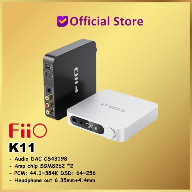 Promo Baru Fiio K11 Desktop 1400W Power Balanced Headphone Dac & Amplifier K 11 Termurah - Hitam ...