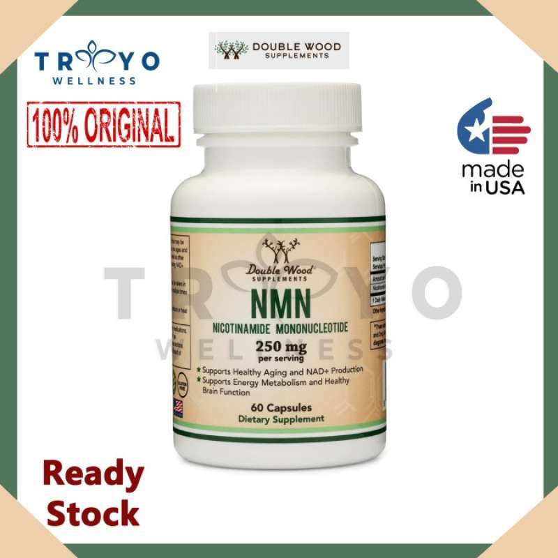Promo Nmn Nicotinamide Mononucleotide 250 Mg Double Wood 60 Healthy Aging Diskon 33% Di Seller ...