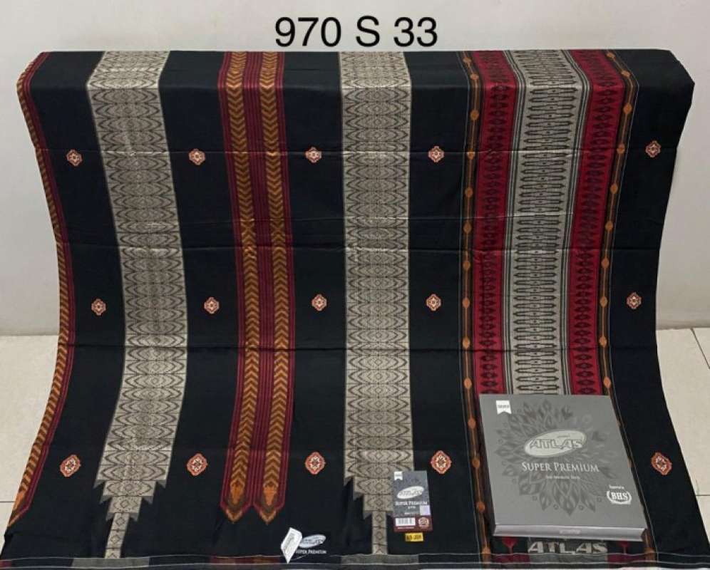 Promo Sarung Atlas Seri Tertinggi Super Premium 970 Gold - 970 33 Silver Diskon 50% Di Seller ...