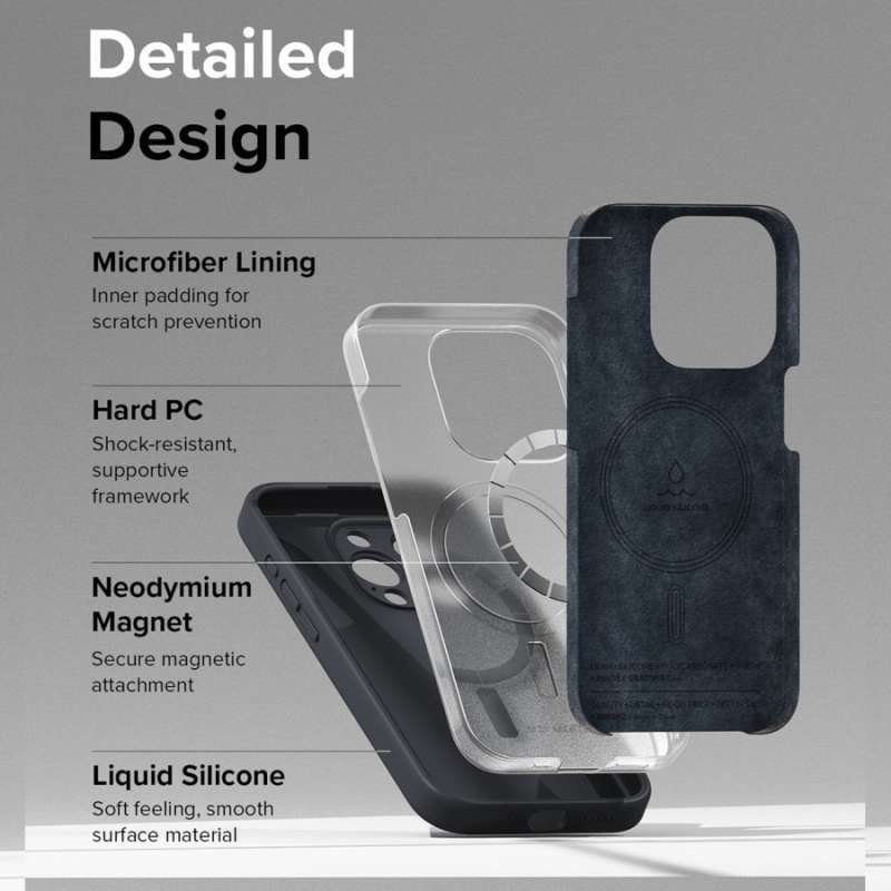 Promo Case iPhone 15 Pro Max Plus Ringke Silicone Magnetic MagSafe Casing - Mag Stone 15 Diskon ...