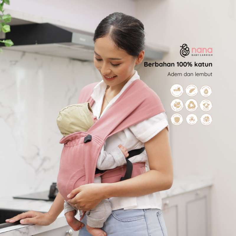 Jual Gendongan M-Shape Bayi Adjustable SSC nanababycarrier Preemier ...