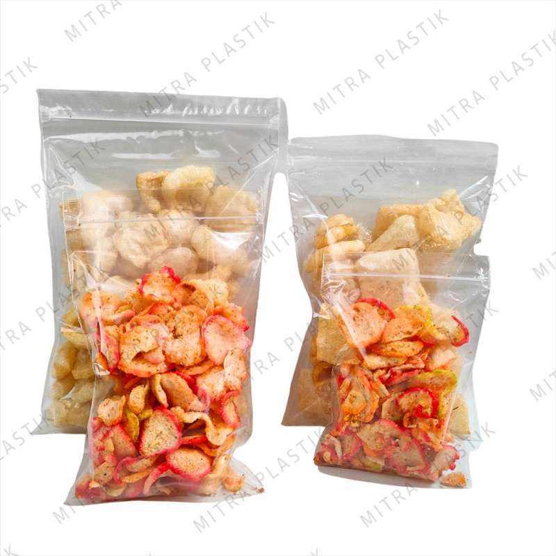 Jual Plastik Pp Klip 7x10 Tebal 50 Micron Kemasan Snack Bluking Zip ...