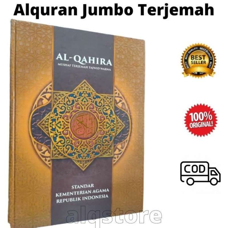 Jual Al Quran Terjemah - Al Qahira A3 - Alquran Tajwid Warna - Jumbo ...