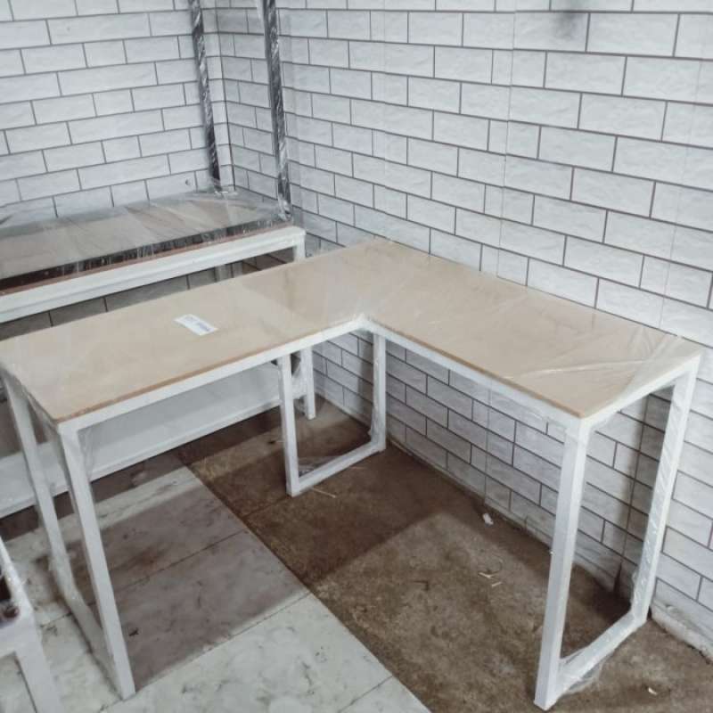 Promo Meja Letter L Ukuran Kanan Dan Kiri 90X45X70 Diskon 23% di Seller ...