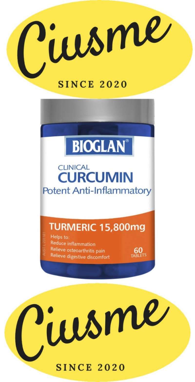 Promo Bioglan Clinical Curcumin - 60 Tablet Turmeric 15,800mg Diskon 33 ...