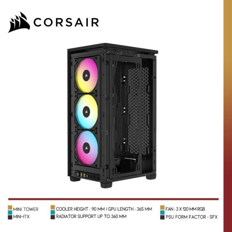 Jual CORSAIR 2000D RGB AIRFLOW Mini-ITX PC Case di Seller Nano Komputer - Nano Komputer, Mangga ...