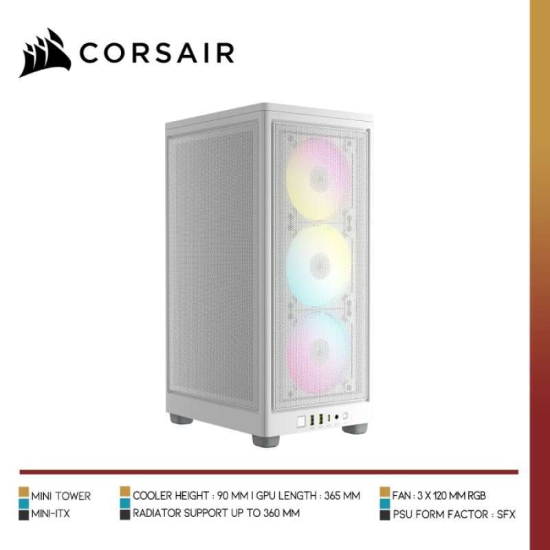 Jual CORSAIR 2000D RGB AIRFLOW Mini-ITX PC Case di Seller Nano Komputer ...