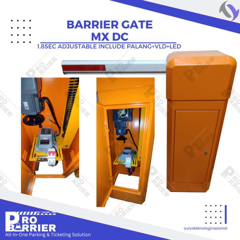 Jual Barrier Gate MX DC 1.8 Sec Adjustable + VLD +LED | Vehicle Gate ...