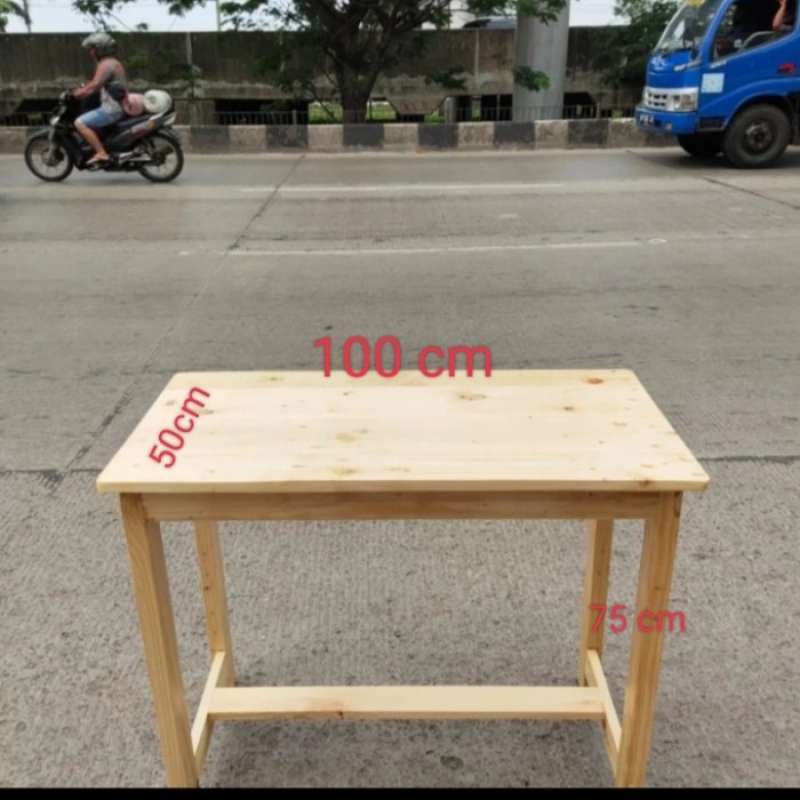 Promo Meja Jualan/meja Kompor/meja Kayu/meja Makan Diskon 23% Di Seller ...
