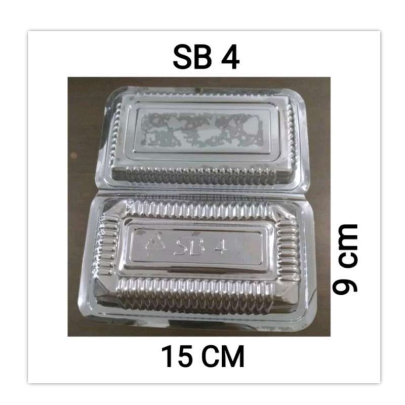 Jual Mika Sb Sb4 Sb5 Isi 100 Pcs Plastik Kue Tempat Kue Kotak Makan - Sb 4 Di Seller Datukabu ...