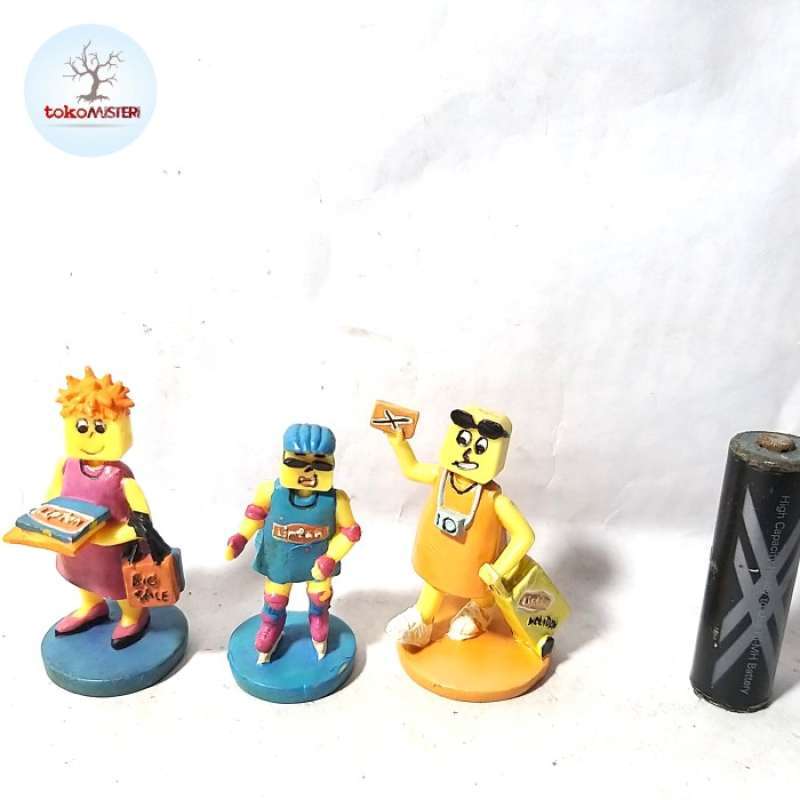 Jual Maskot Lipton Ice Tea Father Mother Son Ayah Ibu Anak Family Rare ...