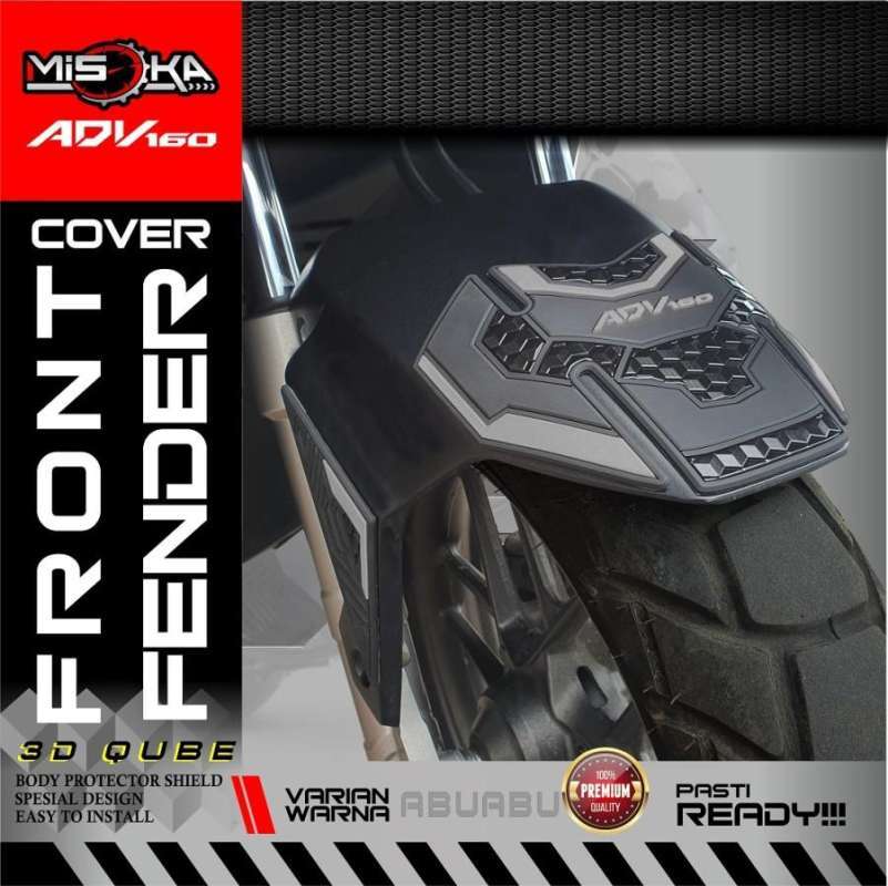 Jual Misoka Front Fender Cover ADV 160 Rubber Karet Murah BUKAN ...