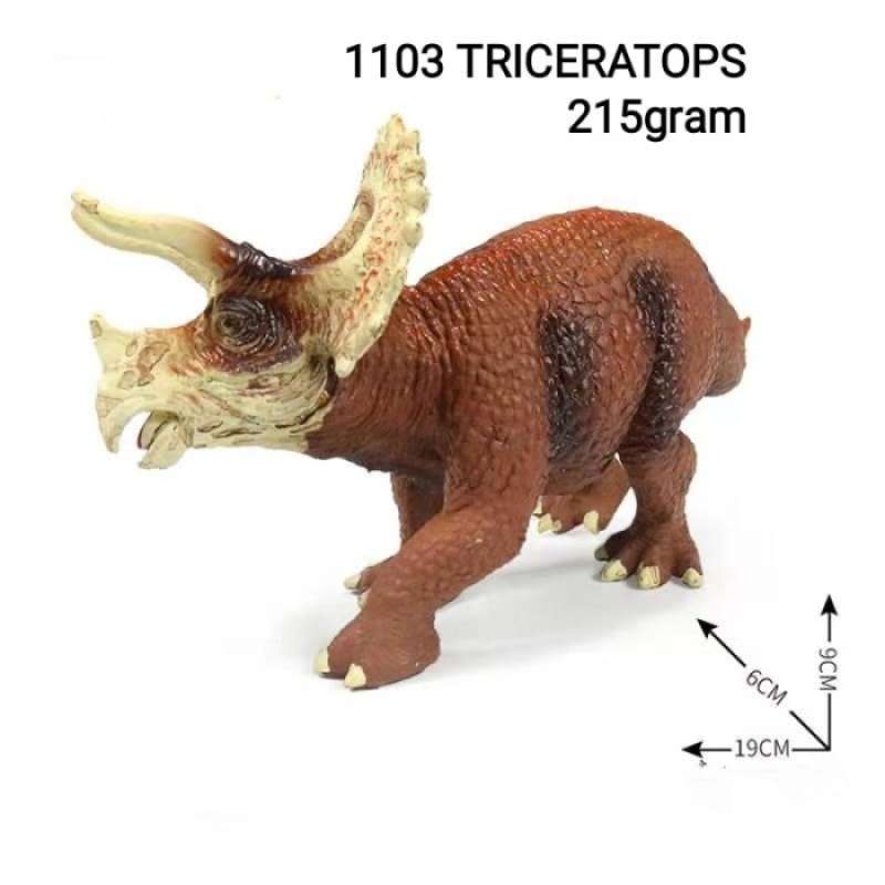 Promo Figure Dinosaurus Triceratops Trex Jurassic Park Dinosaurs Diskon ...