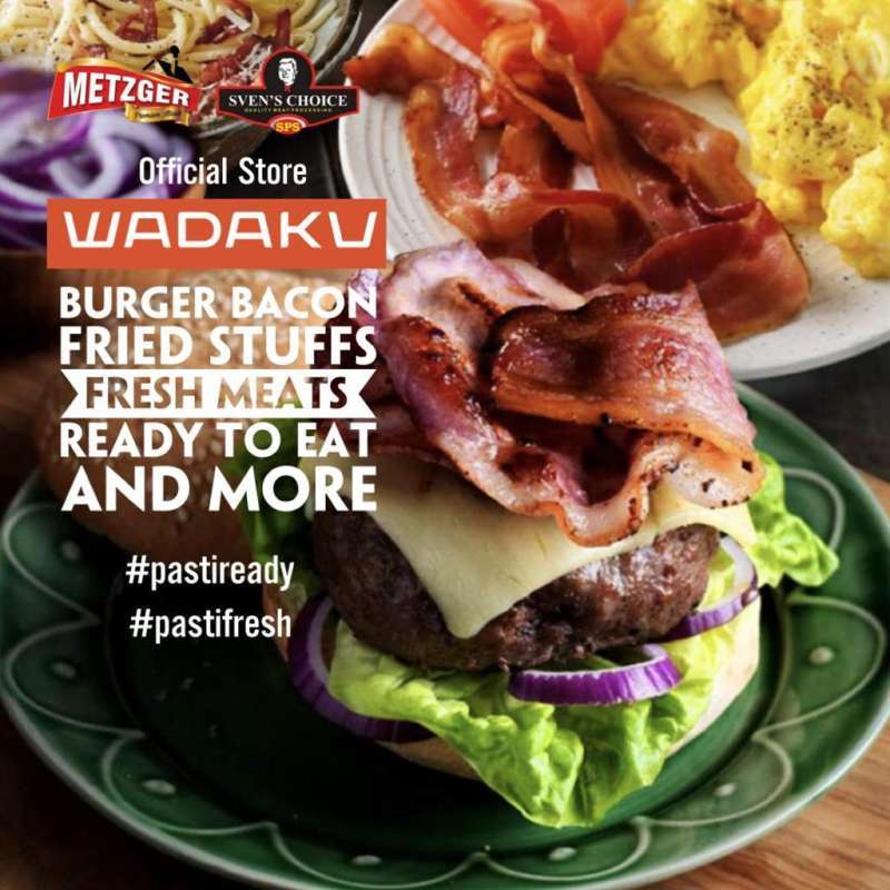 Jual Beef Patty Wagyu Burger Sven's Choice Premium 180g Di Seller ...