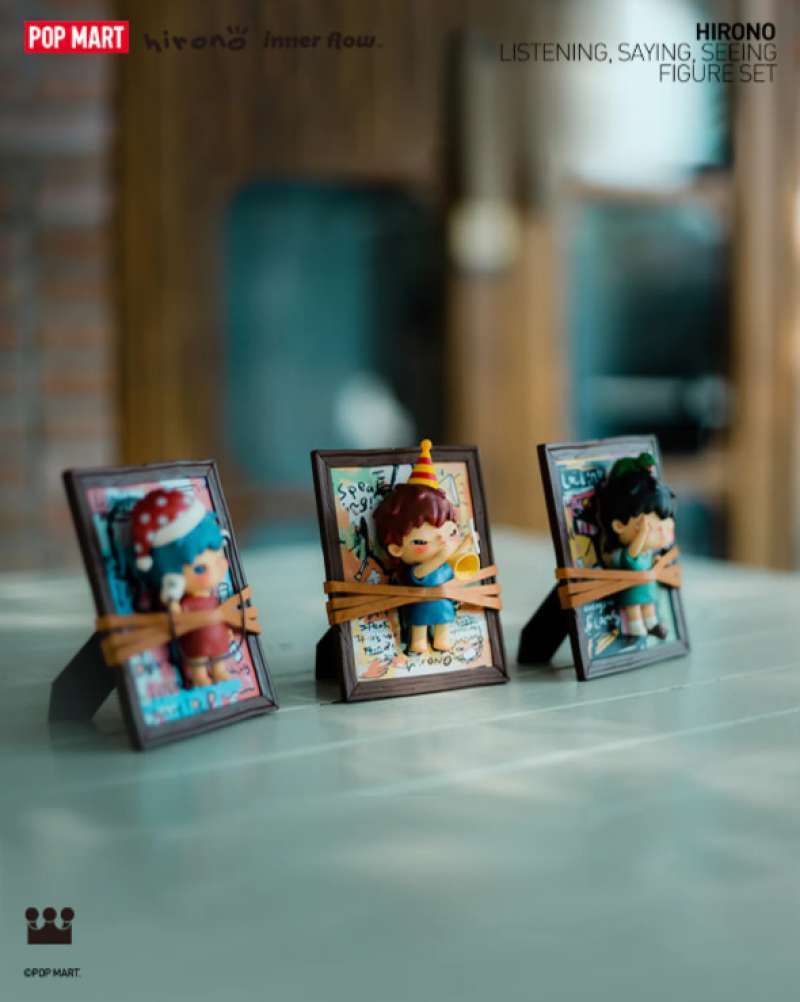 Jual Hirono Exclusive Pop Mart Inner Flow Hirono Listening Saying ...