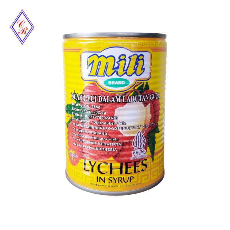 Jual Mili Lychee In Heavy Syrup 565gr Buah Leci Dalam Larutan Gula Di ...