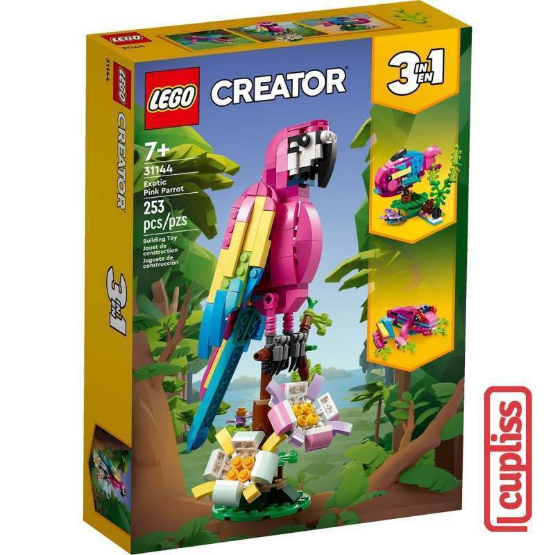 Promo LEGO Creator 31144 Exotic Pink Parrot Diskon 18% di Seller ...